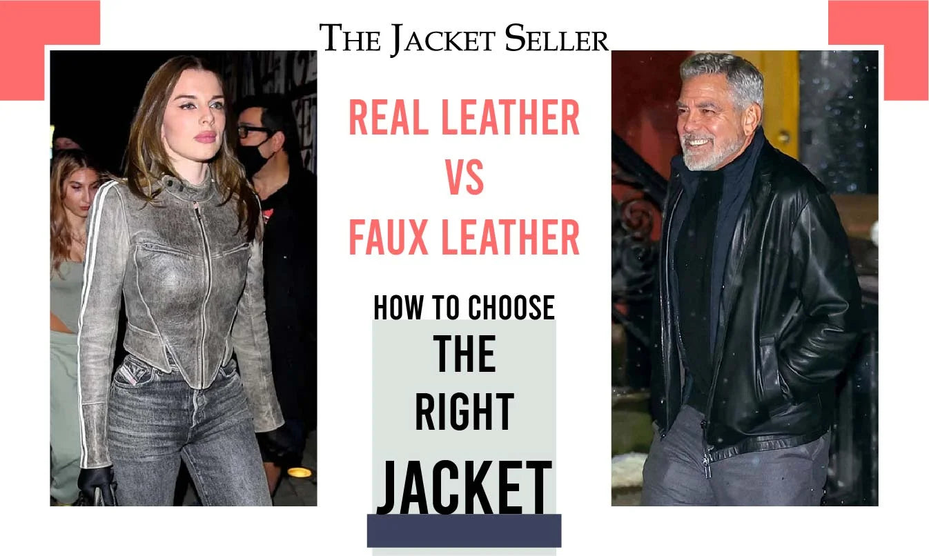 Real Leather vs Faux Leather Choose the Perfect Jacket: – The Jacket Seller