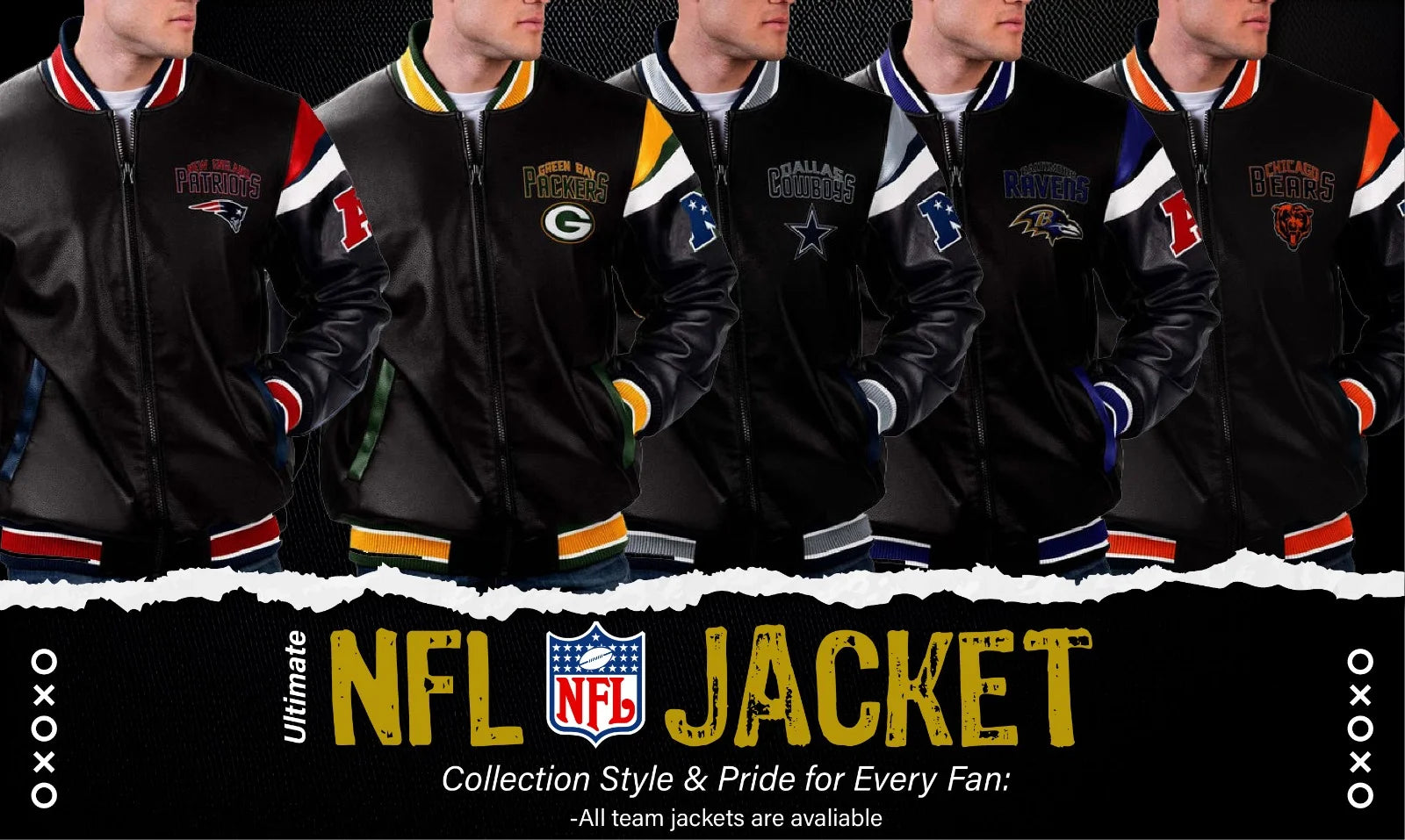 Show Your Team Spirit Top NFL Jackets for Every Fan: – The Jacket Seller